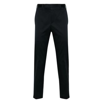 Pantaloni Torino Blaue Hose mit verdecktem Verschluss - - Trousers - Herren - Blau - 3XL