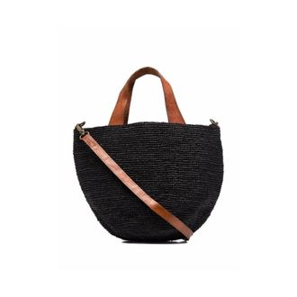 Ibeliv Femme, Sacs, Noir, Taille: ONE Size Mirozy Woven Tote