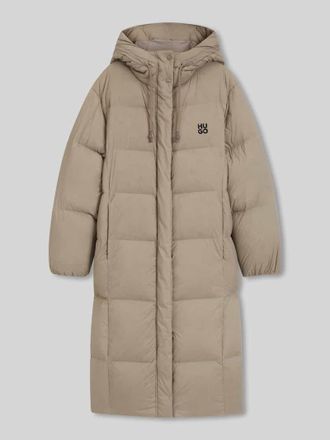 HUGO BOSS Regular Fit Daunenmantel mit Label Print Modell FINI-3
