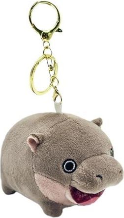Generic Porte-cl&eacute;s En Peluche Hippopotame, Porte-cl&eacute;s Hippopotame, Cadeau Parfait Porte-cl&eacute;s Sac &Agrave; Dos Pendentif Porte-cl&eacute;s Animal Pour Enfants Adultes