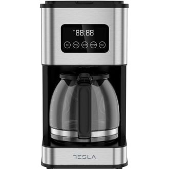 Tesla Cafeti&egrave;re filtre programmable 1.5l 12 tasses inox - Tesla - CMF201BX