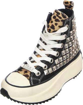 Steve Madden Femme, Chaussures, Multicolore, Taille: 35 1/2 EU Scarpe Stringate Profilo Alto