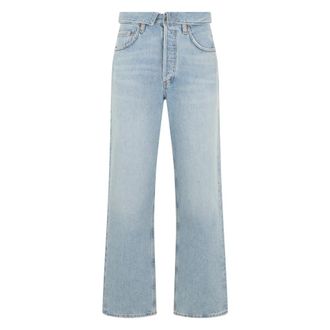 A Gold E Gerades Jeans - - Jeans - Damen - Blau - W28