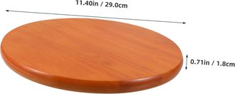 Cabilock Holzhocker-Sitz Runde Plattform Für Bar Esszimmer Durchmesser Ersatz-stuhlsitz Für Küche Zuhause