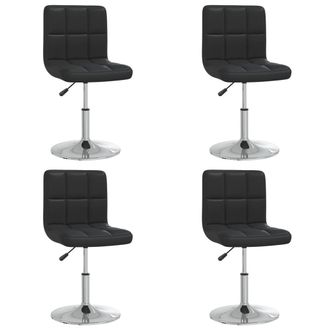 vidaXL Sedie Da Pranzo 4 Pz Nere In Similpelle Vidaxl 470680