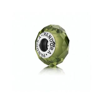 Pandora Olivgr&uuml;ner facettierter Charm - - Accessories - Damen - Gr&uuml;n - ONE SIZE