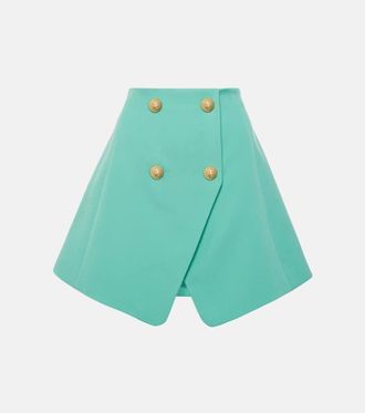 Balmain Mini-jupe en laine