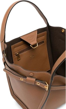 Tod's T Timeless Tote Bag - Brown