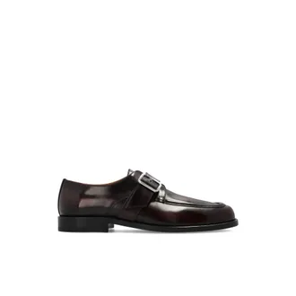 Marni Homme, Chaussures, Rouge, Taille: 40 EU Chaussures &agrave; brides en cuir