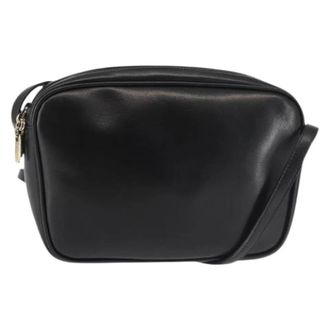 Ferragamo Sac bandouli&egrave;re en cuir Pre-owned - Femme - Pre-owned - Noir - Taille: ONE Size