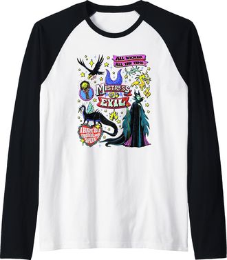 Disney Villains All Wicked All The Time Raglan