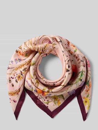 Fraas Seidentuch mit floralem Allover-Print