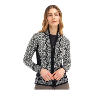Dale of Norway Christiania Gestrickte Strickjacke - - Knitwear - Damen - Grau - 2XL