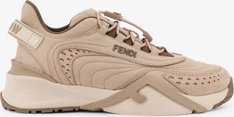 Fendi Flow sneakers with embossed logo on the side - FENDI - gender_Woman