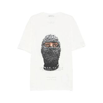 Ih Nom Uh Nit Graphic Print Rundhals-T-Shirt - - Tops - Herren - Wei&szlig; - 2XL