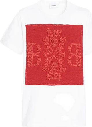 Barrie t-shirt à patch logo - Blanc