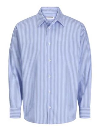 Jack & Jones Poplin Jjcody Ls Sn T-Shirt en Popeline, Windsurfer, M Hommes