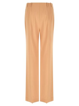 Ermanno Scervino Womens Beige Acetate Casual Pants