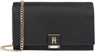 Tommy Hilfiger Damen Umhängetasche TH HER FLAP W/CHAIN