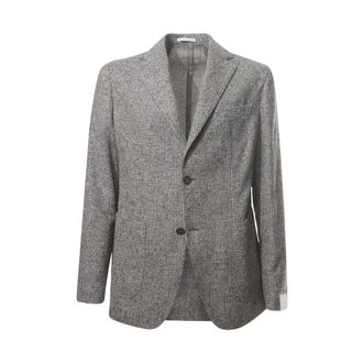 Eleventy Einknopf-Sakko - - Jackets - Herren - Grau - M