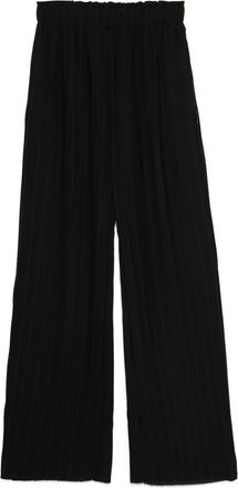 HUGO BOSS Plissierte Krepphose - Schwarz