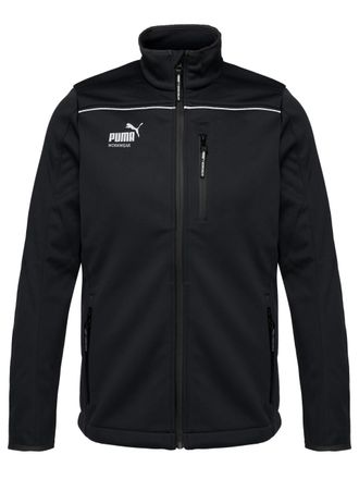 Puma Workwear Jacke Herren aus Drei-Lagen-Softshellgewebe - Wasserabweisend und Winddicht - Slim Fit - Softshelljacke Arbeitsjacke für Handwerk, Produktion