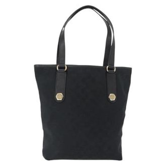 Gucci Pre-owned Canvas Tote Bag - - Pre-owned - Damen - Schwarzk - ONE SIZE