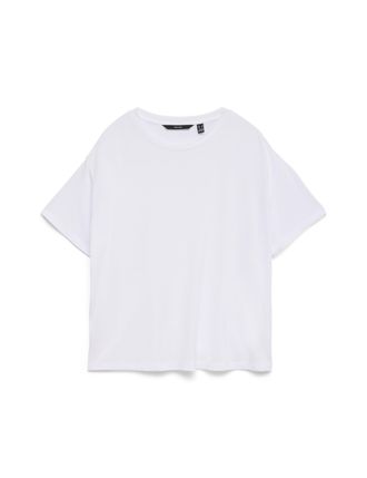 Vero Moda Damen Vmfilli 2/4 Tee JRS Ga Noos, Bright White, M