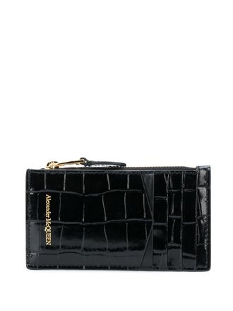 Alexander McQueen Card Case - Black