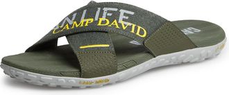 Camp David Beach Slipper mit Label Prints