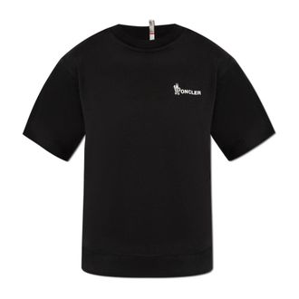 Moncler T-Shirt - - Tops - Damen - Schwarzk - S