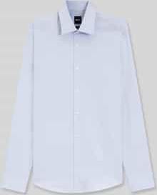 HUGO BOSS Regular Fit Businesshemd aus Baumwoll-Mix