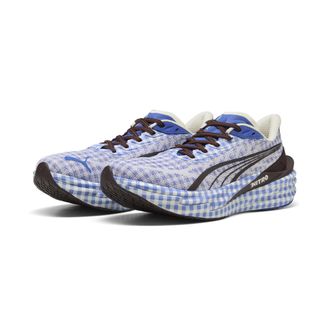 Puma Deviate NITRO 4 Check Laufschuhe Herren, Accessoires, Blau, 48.5