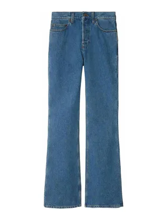 Burberry Jean Droit - Fonc&eacute; D&eacute;lav&eacute;