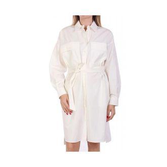 Max Mara MaxMara Weekend - Kleider > Tageskleider > Midikleider - - Dresses - Damen - Wei&szlig; - S