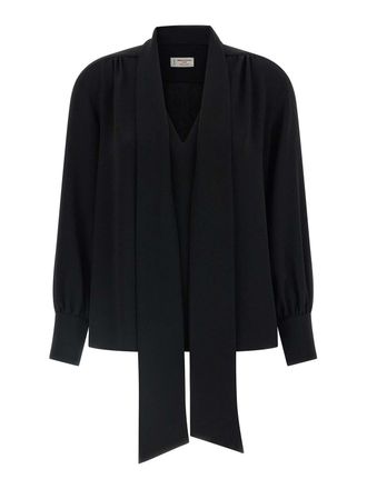 Alberto Biani Bluse - Schwarz