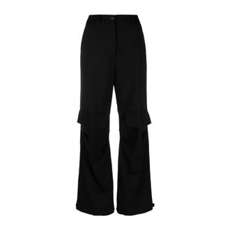 P.A.R.O.S.H. Stylisches Modekleid - - Trousers - Damen - Schwarzk - XS