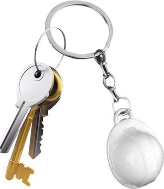 Generic Porte-clés en forme de casque de chantier | Petit chapeau de sécurité pour la construction | Petit porte-clés en forme de chapeau de travailleur dur, 