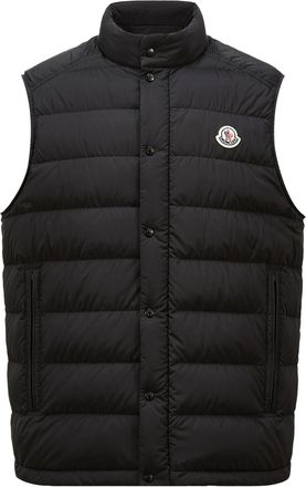 Moncler Moncler Barthe Down Gilet, Men, Black, Size: 0