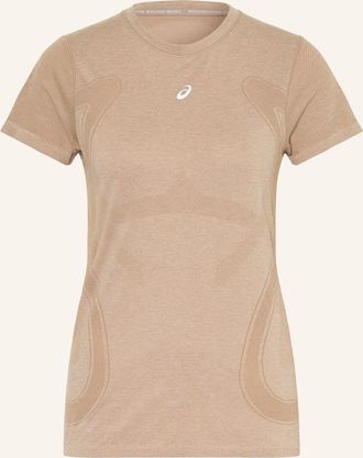 Asics Asics Laufshirt Road Seamless Ss beige