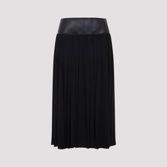 Alaia Belt Midi Skirt