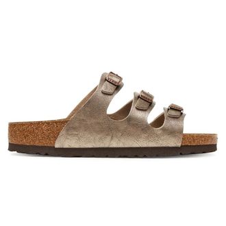 Birkenstock Bequemer Drei-Riemen Sandale - - Shoes - Damen - Braun - 37 EU
