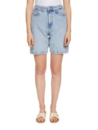 Esprit Damen 042EE1C305 Jeans-Shorts, 903/BLUE LIGHT WASH, 30