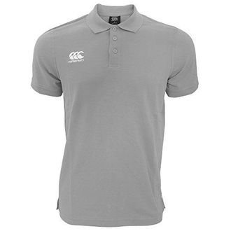 Canterbury Of New Zealand Waimak - Polo Sport &agrave; Manches Courtes - Homme (XL) (Gris Marne)