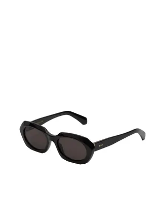 Retro Superfuture Unisex Sunglasses Epoca Black Acetate