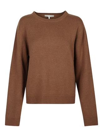 La Collection pull Amana en maille - Marron
