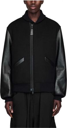 adidas Homme, Vestes, Noir, Taille: L Letterman Jacket