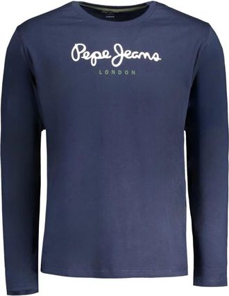 Pepe Jeans London Langarm-T-Shirt - - Tops - Herren - Blau - M