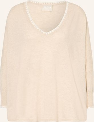 Kujten Kujten Cashmere-Pullover Aminie beige