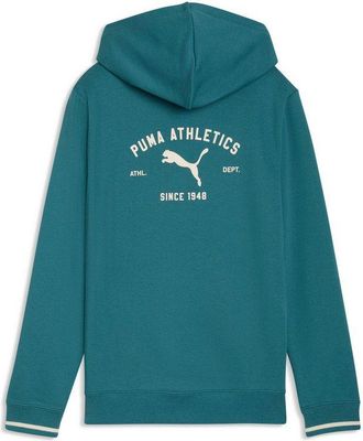 Puma Kapuzensweatshirt CLASS GRAPHIC HOODIE TR B f&uuml;r Jugendliche, mit Kapuze, Regular Fit, mit K&auml;ngurutasche
